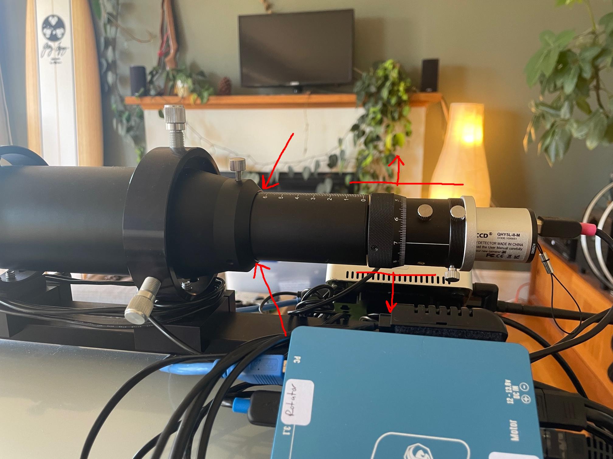 Guide scope rear/3x ring'd - Beginning Deep Sky Imaging - Cloudy Nights